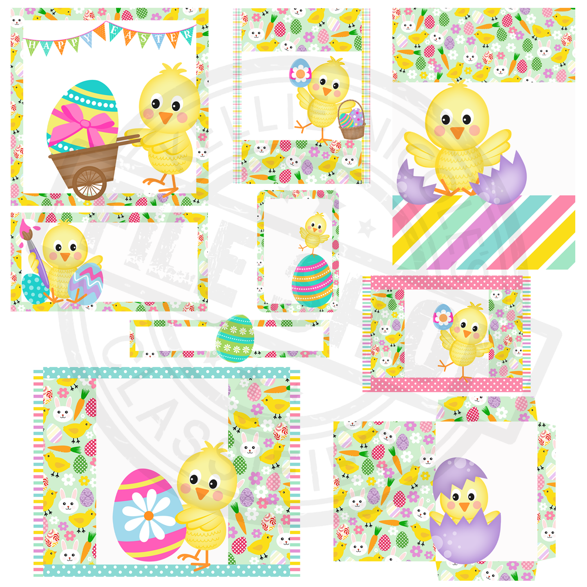 Easter Chick-a Dee Treat Box File Bundle – Kellie Nicole's File Shop